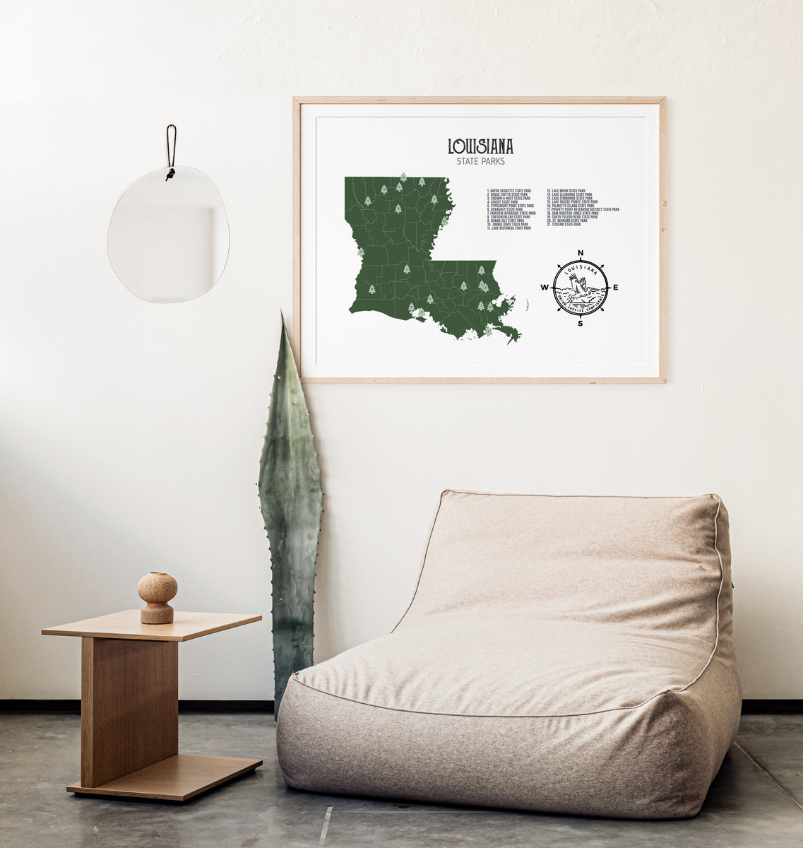 Louisiana State Parks Map – Maps By Paige